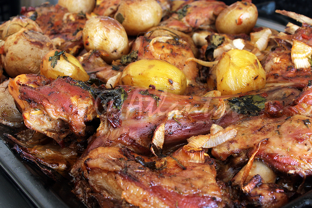 Terapia do Tacho: Cabrito assado (Roasted lamb)