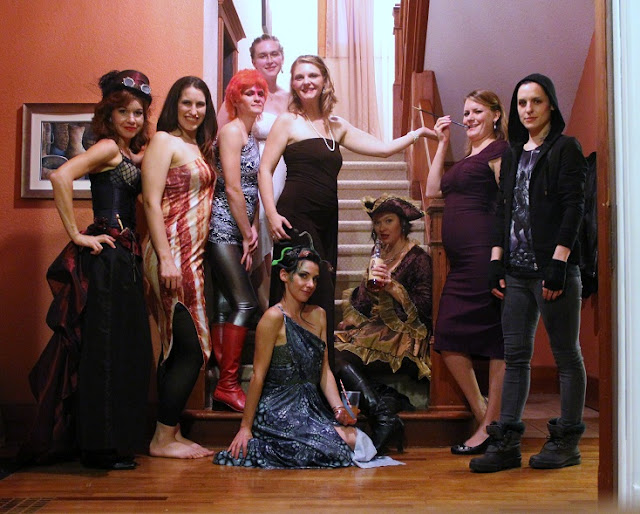 Living Creatively: Costume Cooking Club Par-taaaaay