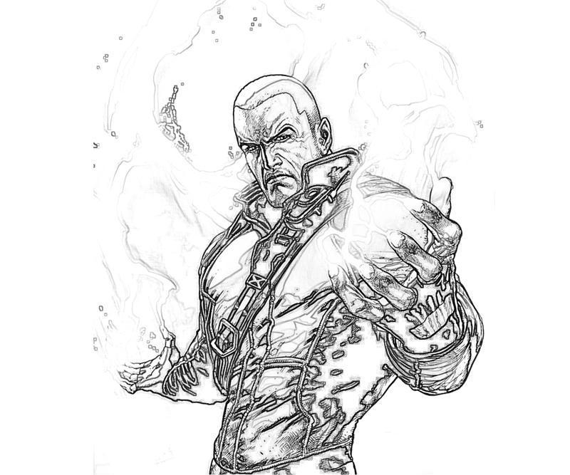 Cole Infamous Drawing