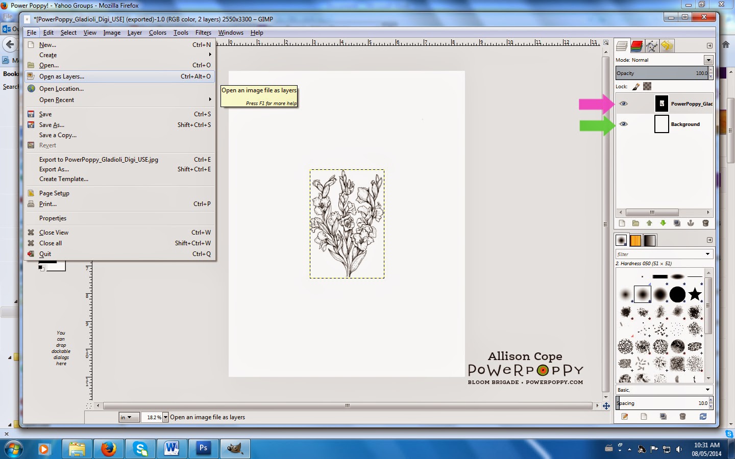 Power Poppy - The Blog: Digital Stamps... Part Two!