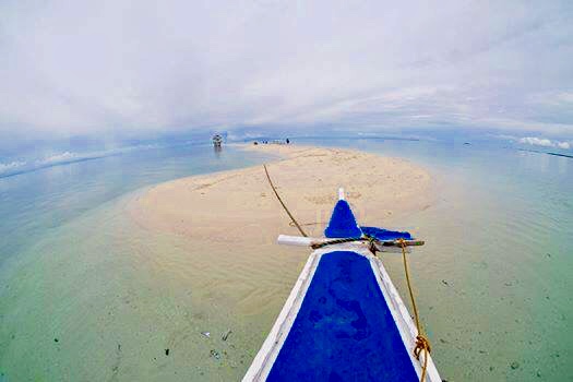 North Sandbar or Bongan Sandbar in Talibon, Bohol