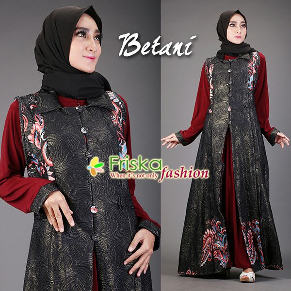 Betani dress by friska - Supplier Gamis Syari Branded, Pusat Gamis ...
