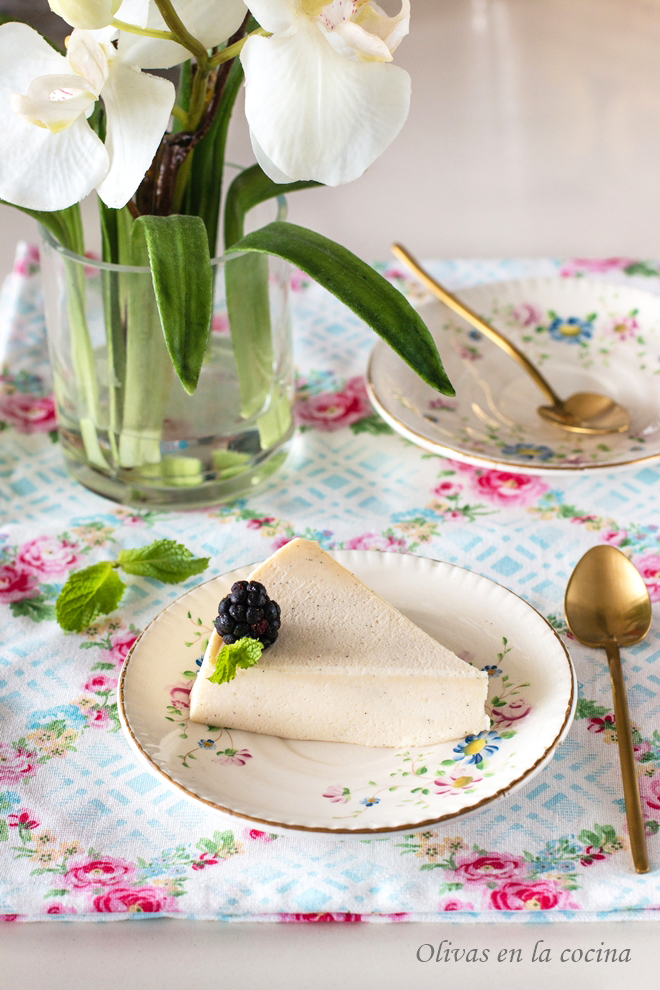 Bavarois de Vainilla | Olivas en la cocina