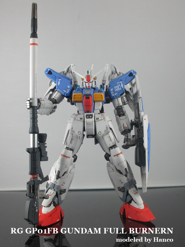 GUNDAM GUY: RG 1/144 RX-78 Gundam GP-01 FB Full Vernian - Customized Build