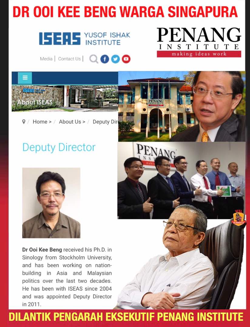 KL CHRONICLE: Datuk Huan : Adakah Dr. Ooi Kee Beng dibayar menggunakan ...