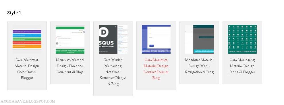 Cara Membuat Recent Post Grid Sesuai dengan Label | Mudah dan Cepat ...
