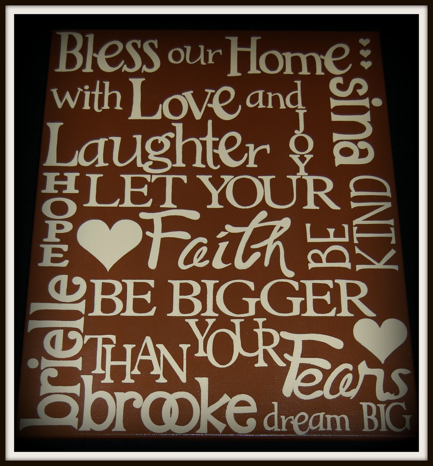 The Eclectic Boutique: Painted Signs