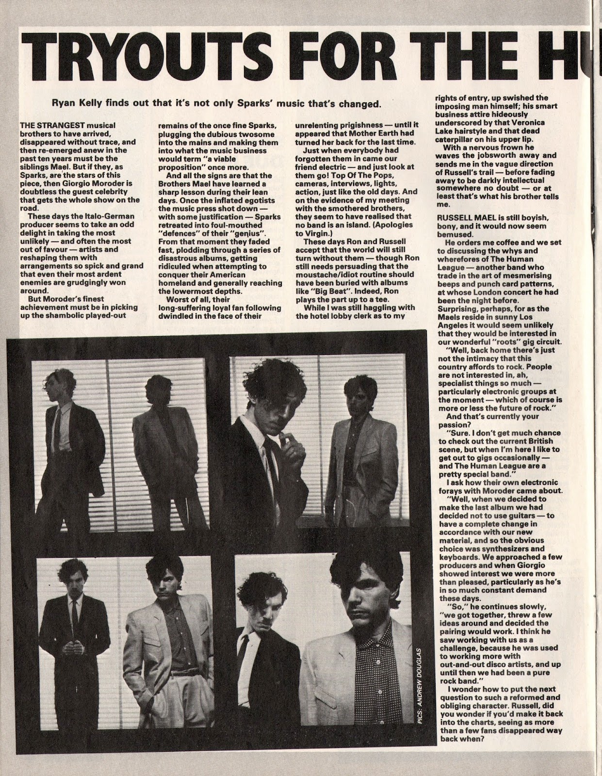 Top Of The Pop Culture 80s: Sparks Smash Hits 1980