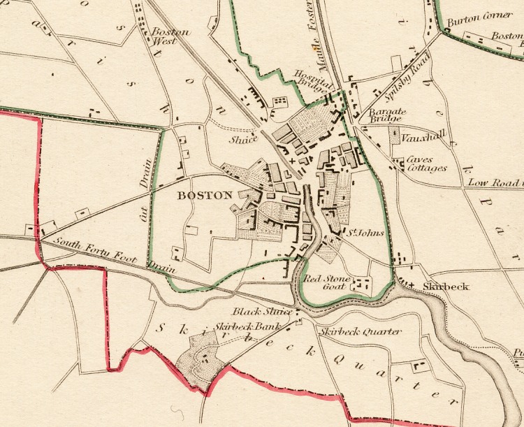 Old Boston: Early 1800's Boston.