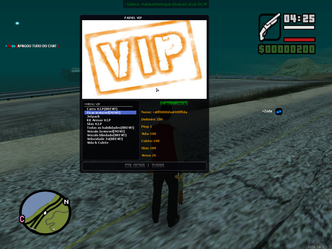 Painel Vip - MTA Brasil