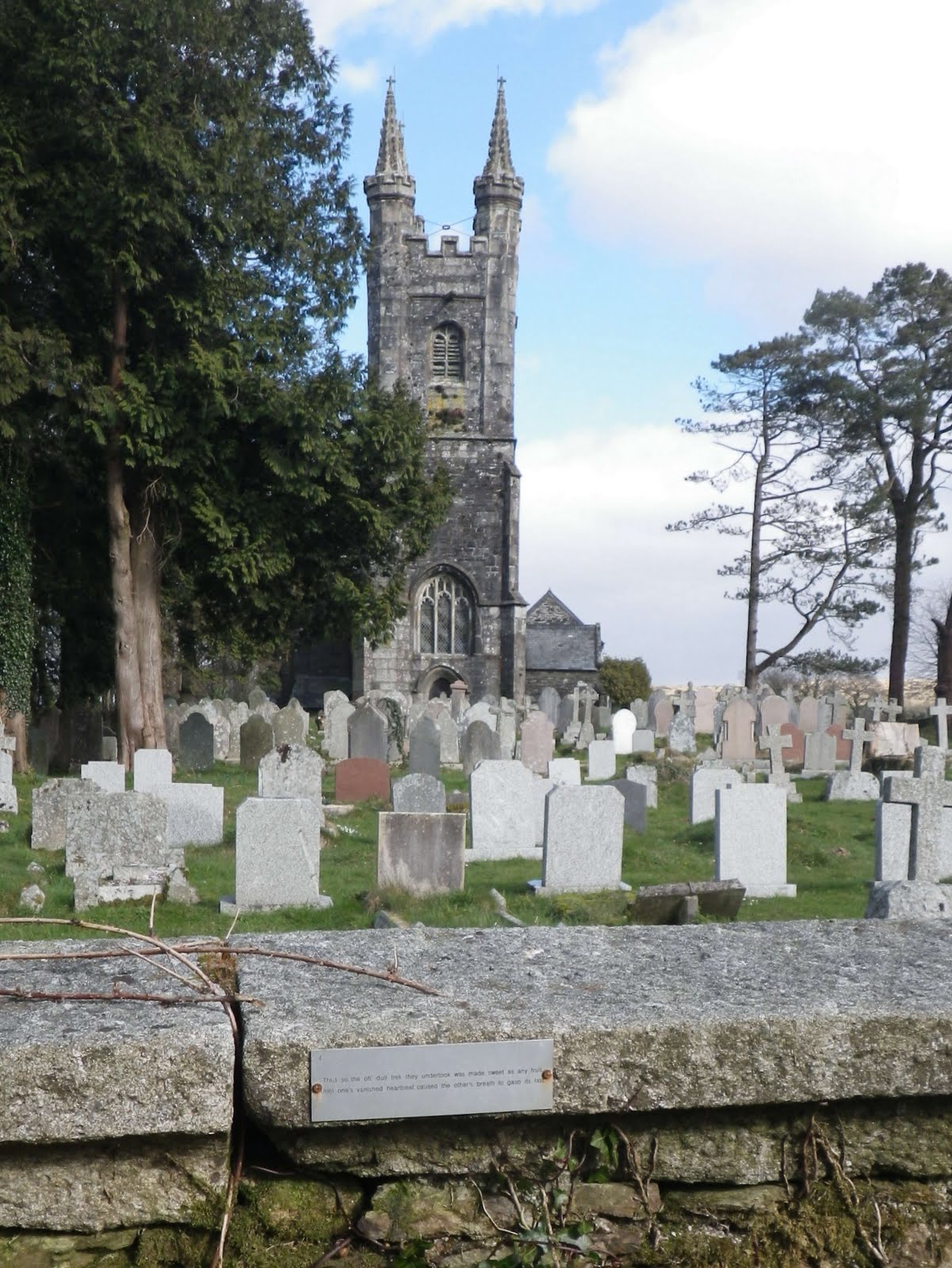 My Dartmoor Walks: Sunday 24th February The Walkhampton Plaques