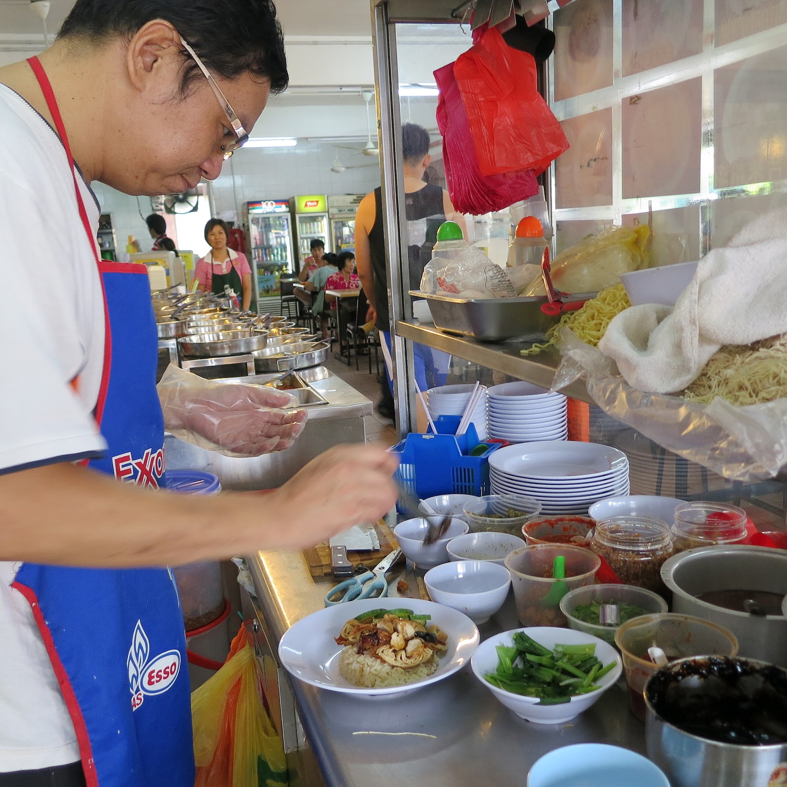 Vegetarian 素食 Stall @ Kim Ling 金岭 Coffee Shop in Taman Perling, Johor ...