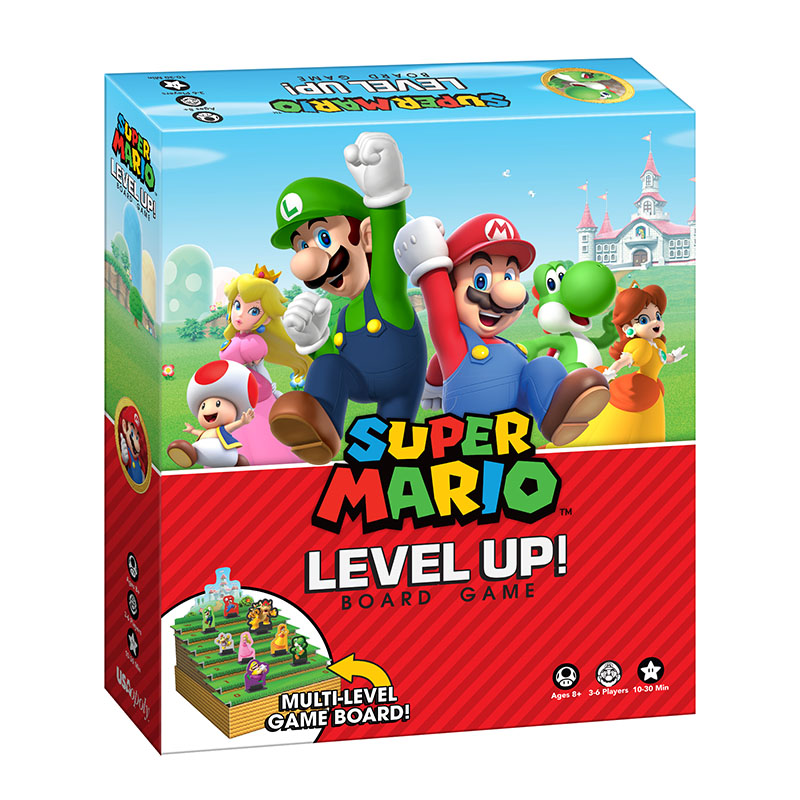 Super Mario Level Up! é novo jogo de mesa da USAopoly que chega em ...