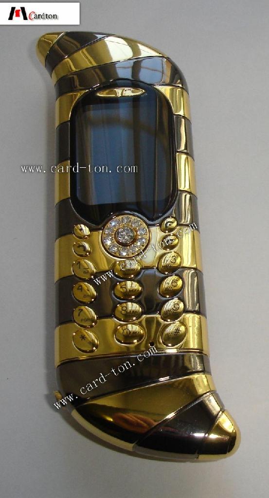 A1 Luxury: Plato GoldVish platinum diamond luxury mobile phone