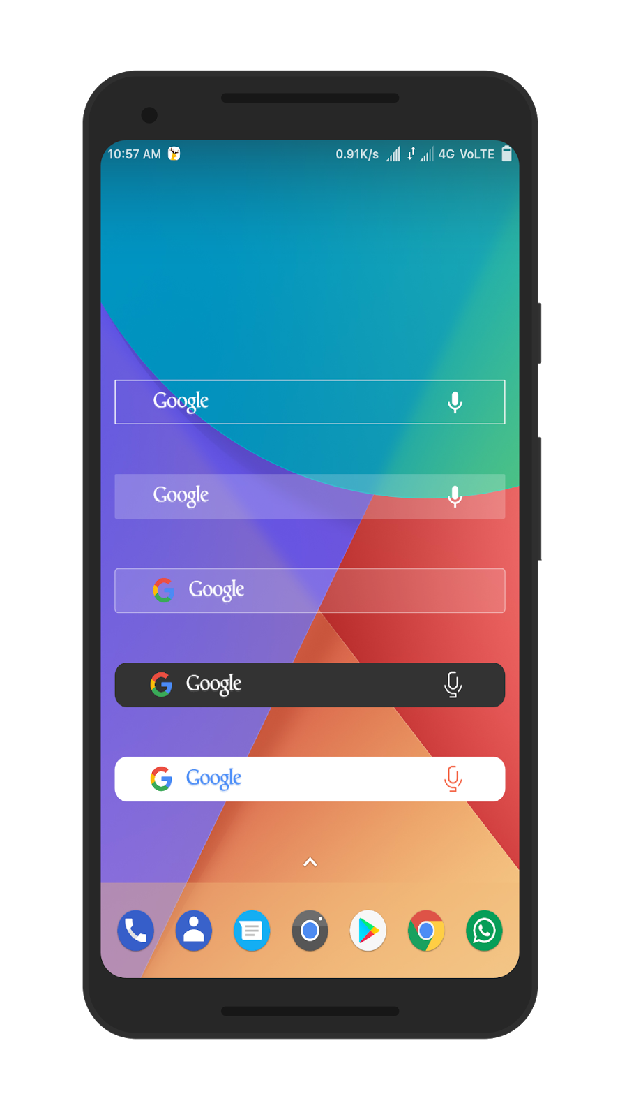 Samsung S8 Google Search Bar Widget For All Android