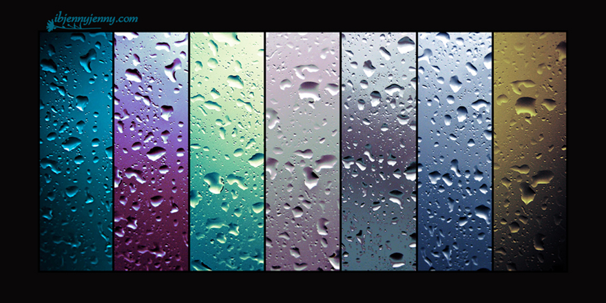 7 FREE Color Drop Textures | ibjennyjenny Free Resources