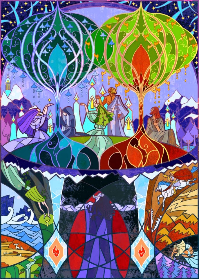 IL MONDO INCANTATO DI LAURELIN: Dizionario Tolkieniano: Laurelin e ...