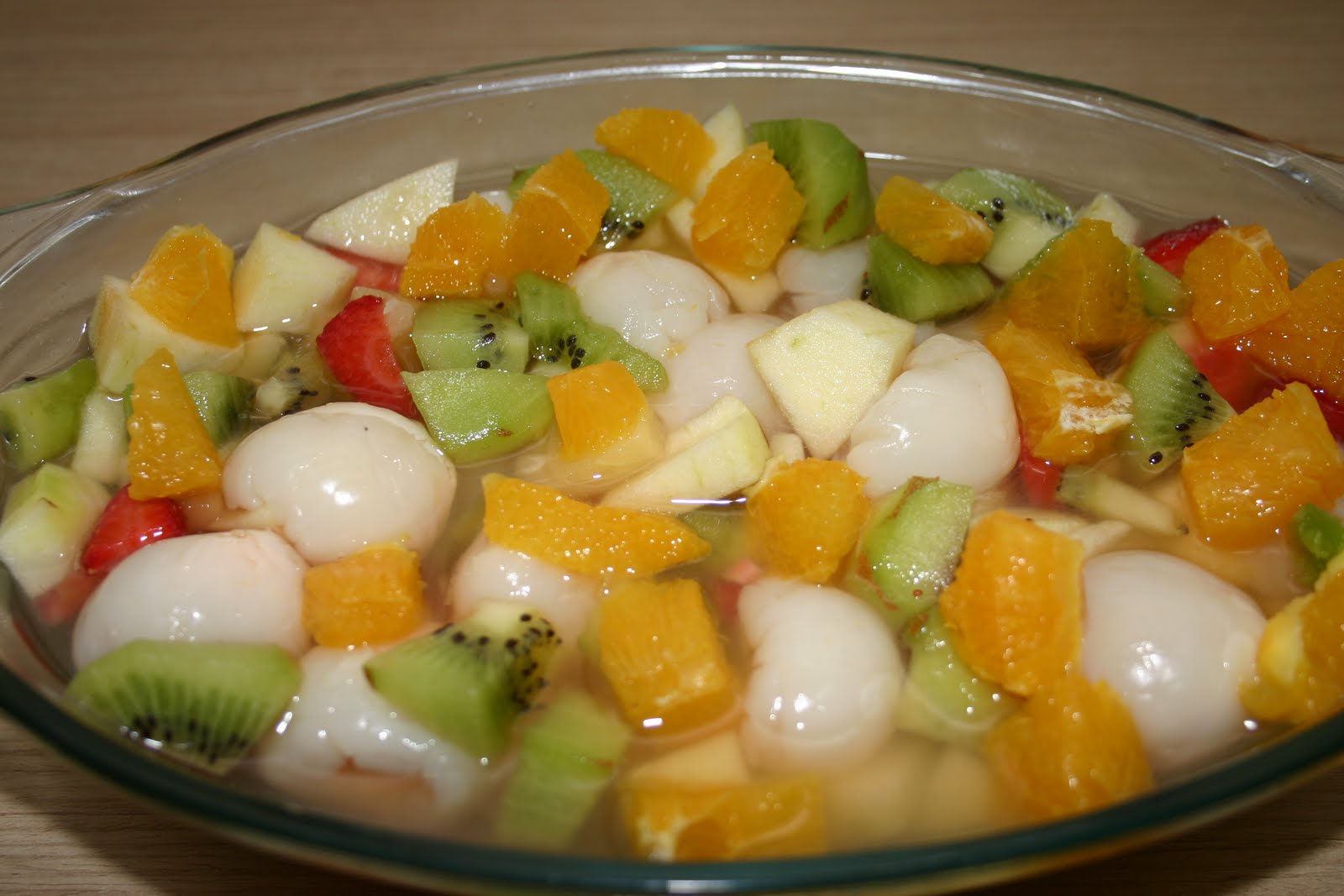 Sueño con ser cocinera: Macedonia de frutas.