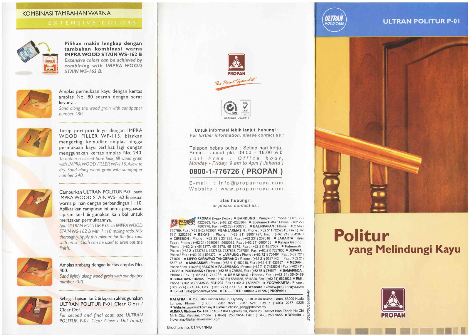 Finishing Kayu : PROPAN - Media Bangunan