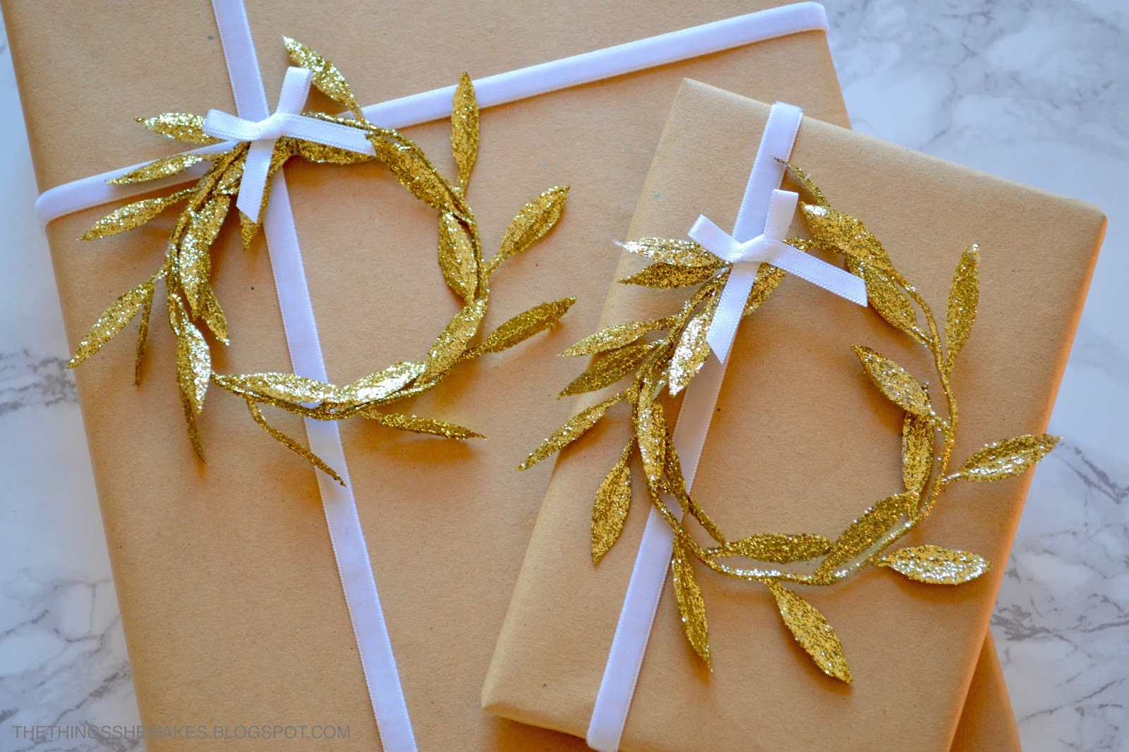DIY Christmas | Mini Wreaths | The Things She Makes