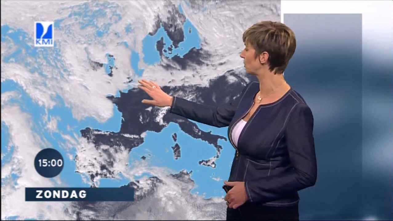 Sabine Hagedoren Vlaamse weervrouw: Weervrouw Sabine Hagedoren ...