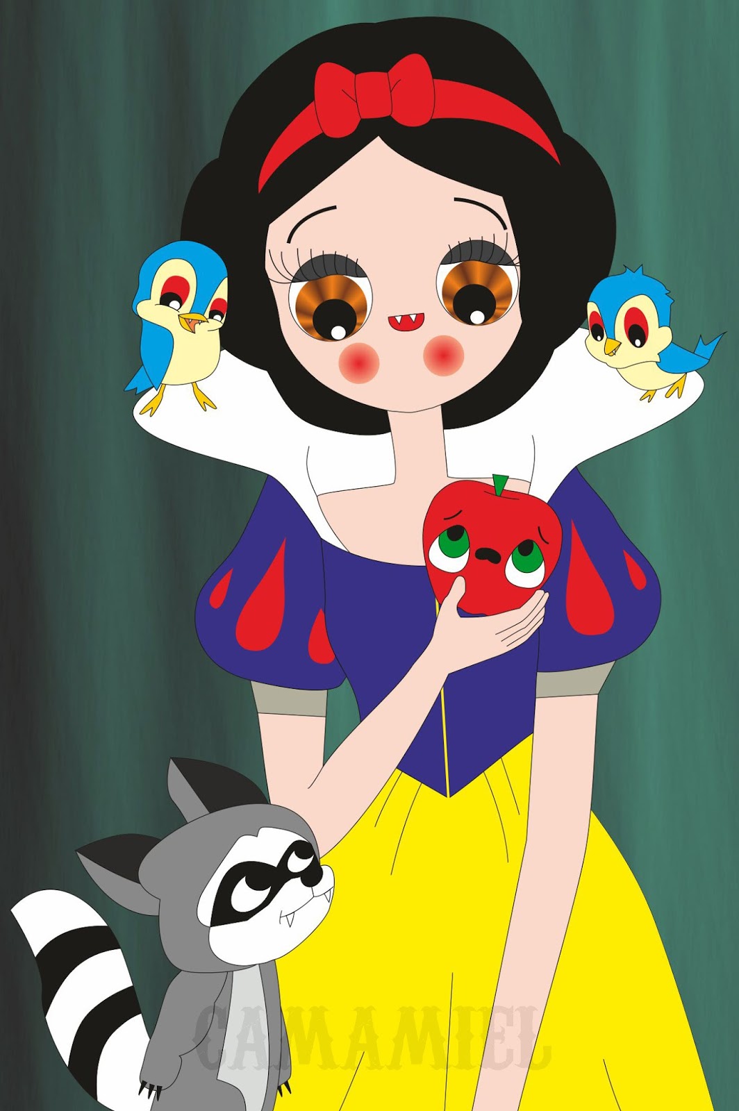 Ana Camamiel horror vacui: Blancanieves vampira / Vampire Snow White