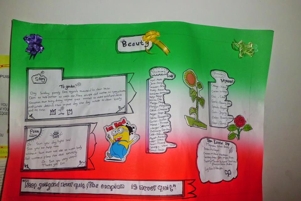 Sekolah Dasar Negeri Mlati 1: Mading Berbahasa Inggris Karya Kelas 5 SD ...