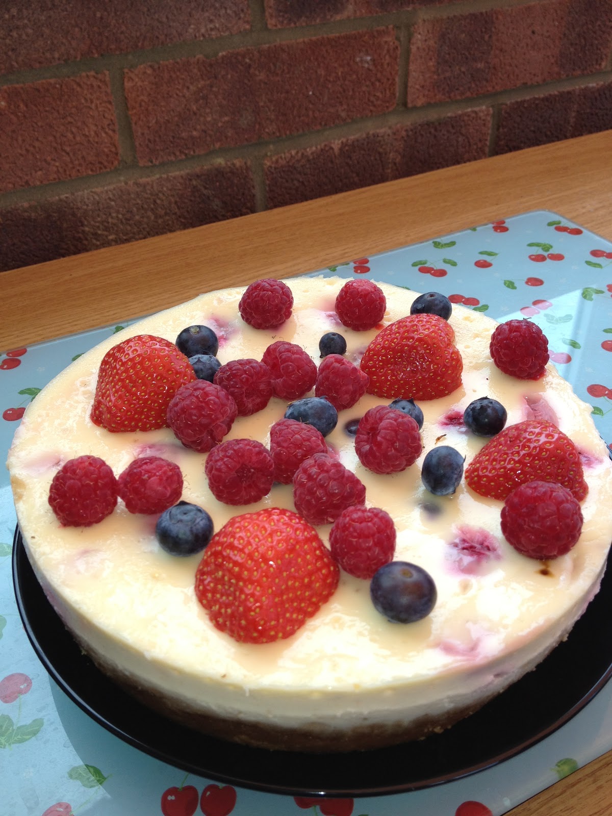 Jemmalina's: Summer fruit cheesecake