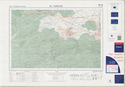 EL ESPINAR INFORMACIÓN: Mapas históricos de la zona de El Espinar 1923 ...