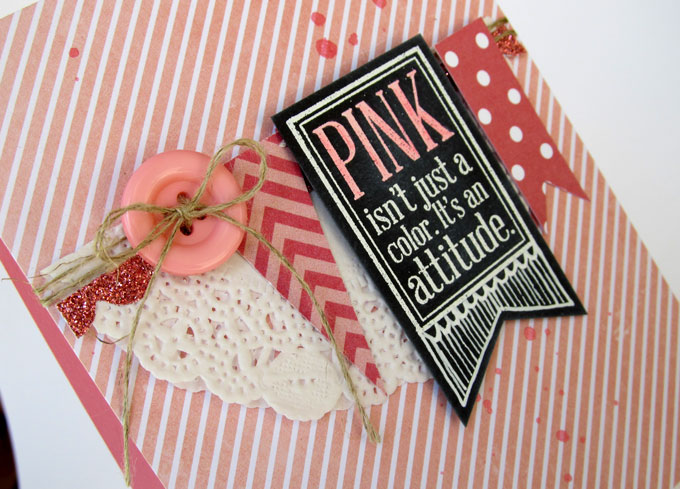 CRAFTY GIRL DESIGNS: Pretty Pink Card