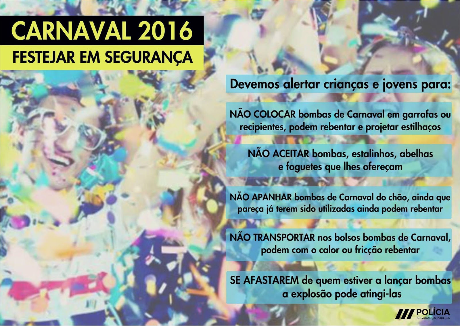 Prevenir é Segurança: CARNAVAL EM SEGURANÇA