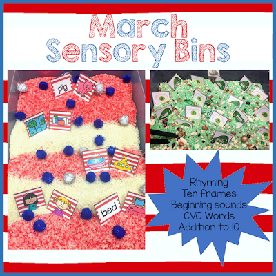 Herding Kats in Kindergarten: March Sensory Bin Ideas