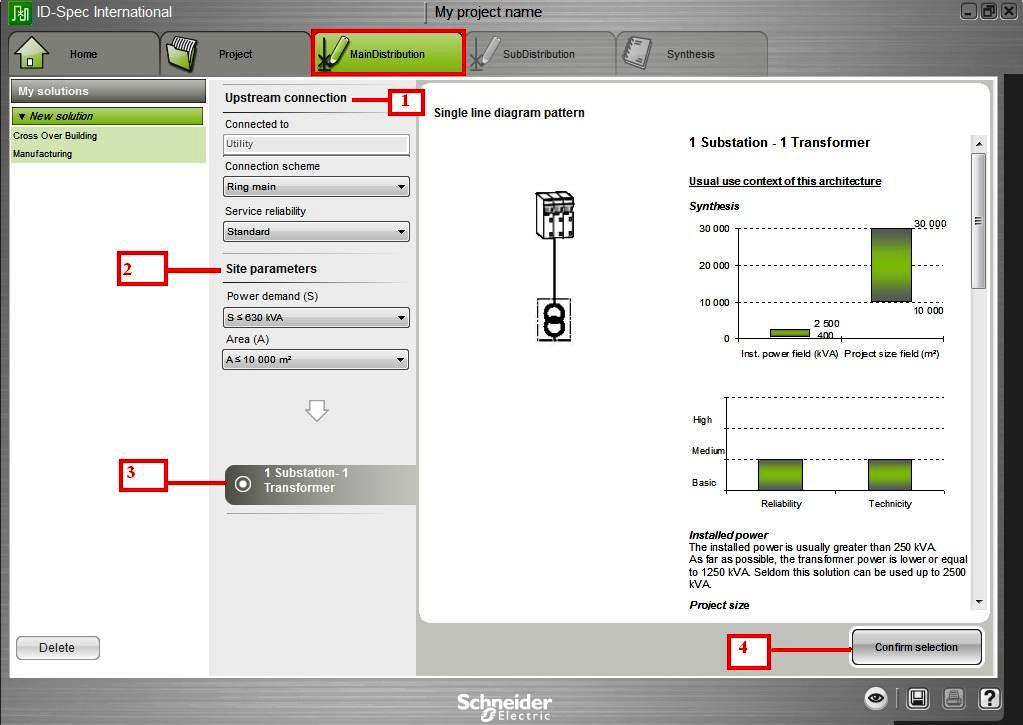 ID-Spec software for Design of Electrical Distribution Architecture ...