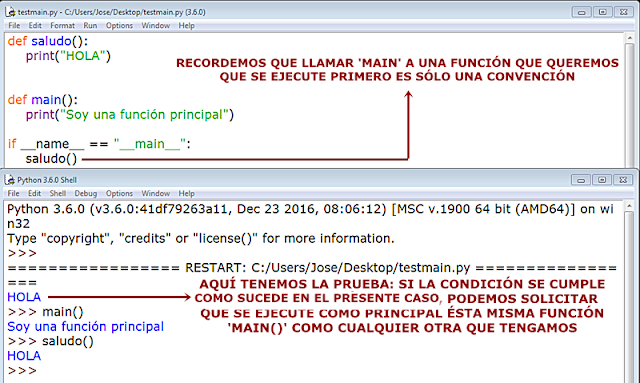APRENDER A PROGRAMAR CON PYTHON: LA FUNCIÓN MAIN()