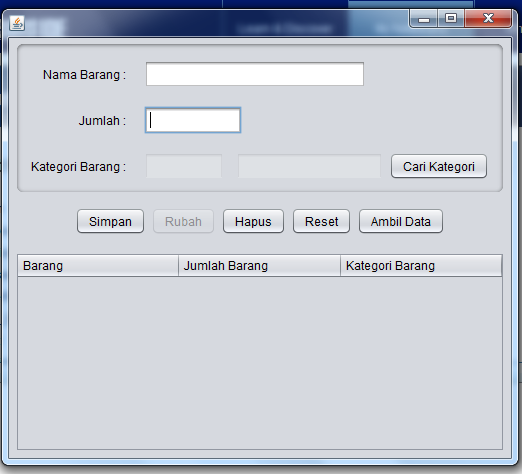 PROGRAMMING : membuat aplikasi CRUD dengan 2 relasi tabel databases pada Java - Learn Code..