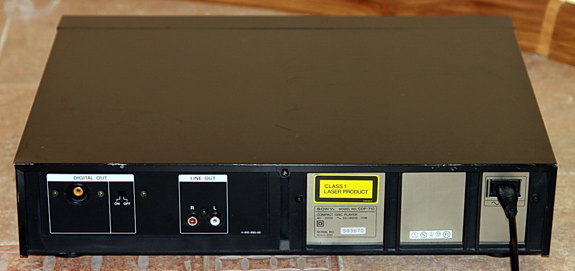 CD-проигрыватель Sony CDP-710 - ПКД на TDA-1541 в Московском магазине ...