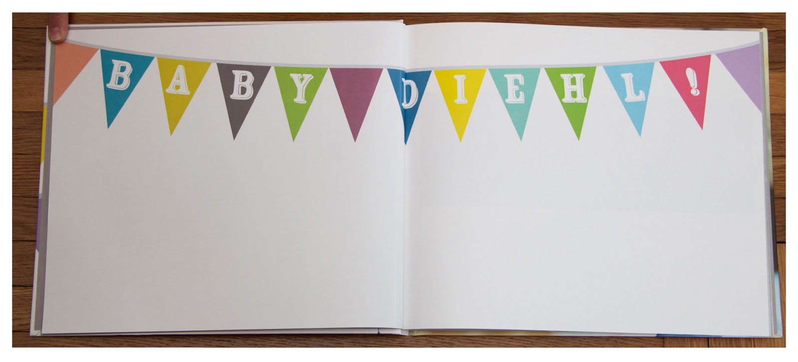Ritzy Rosebud: DIY Baby Book
