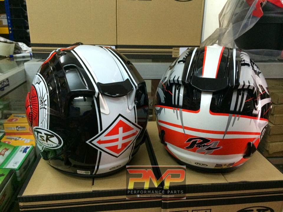 HELMET TSR RAM 4 NAKANO SAKURA ~ PALEX MOTOR PARTS ONLINE STORE