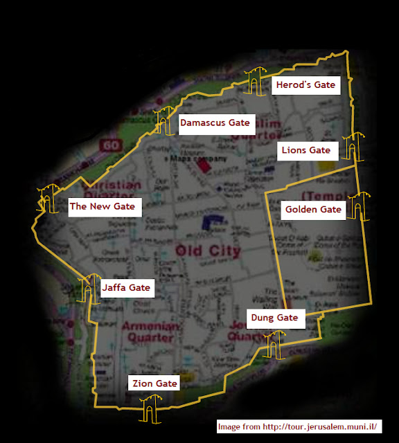 Suitcase and World: The Gates of Jerusalem.