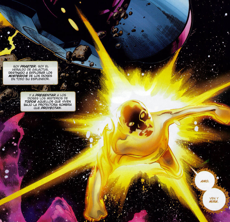 Com el primer dia: El poderoso Thor: La semilla de Galactus