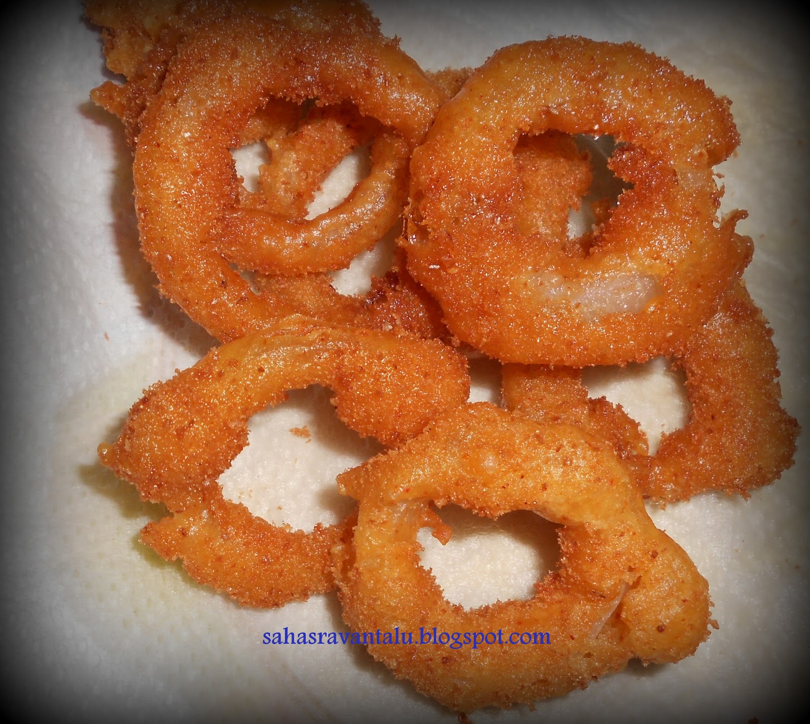 Sahasra Recipes: Onion Rings