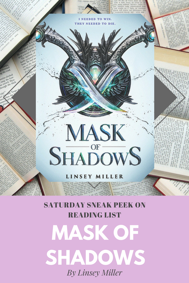 Mask of Shadows... A Sneak Peek - Reading List