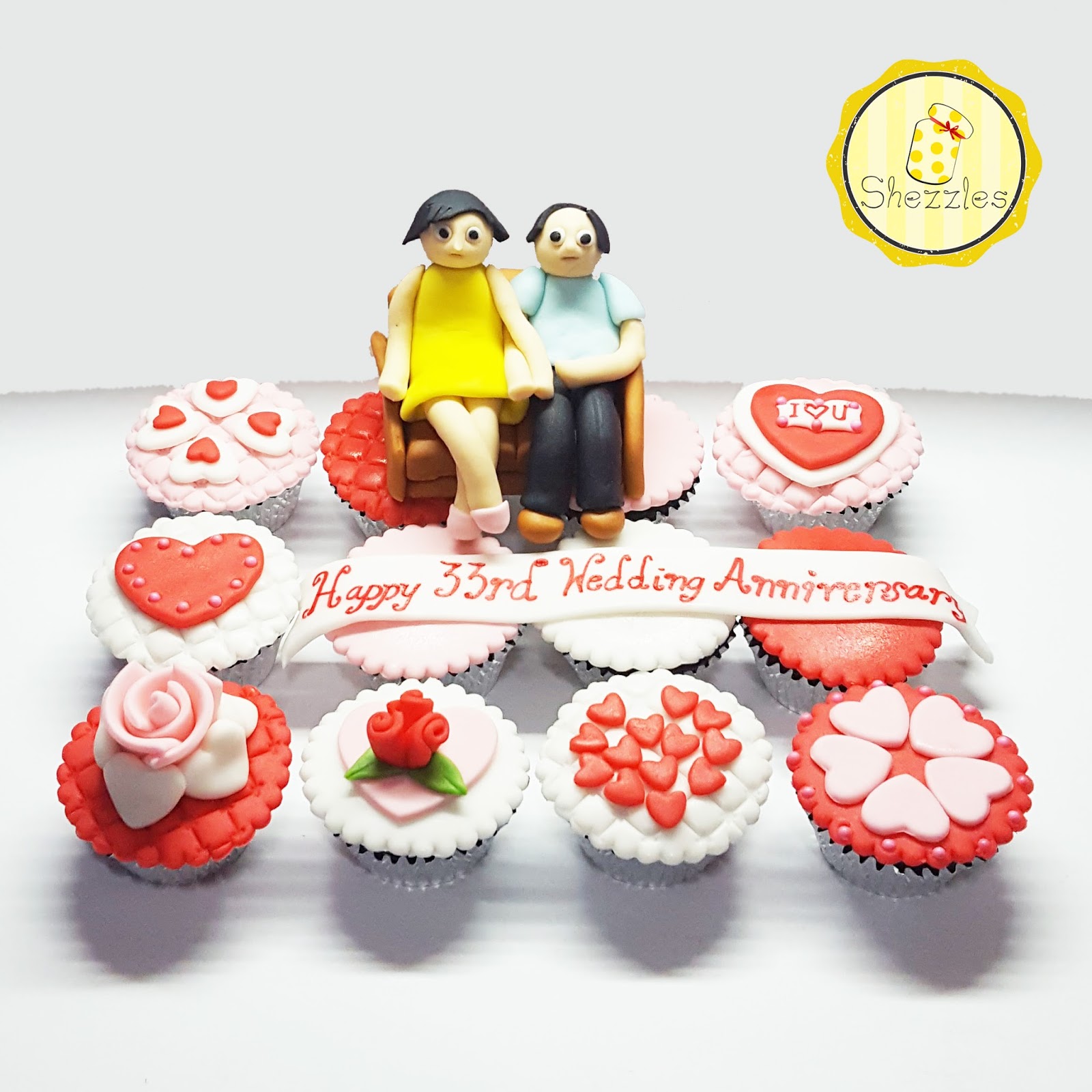 SHEZZLES Cakes And Pastries Wedding Anniversary Cupcakes shezzles-cakes-and-pastries-wedding-anniversary-cupcakes
