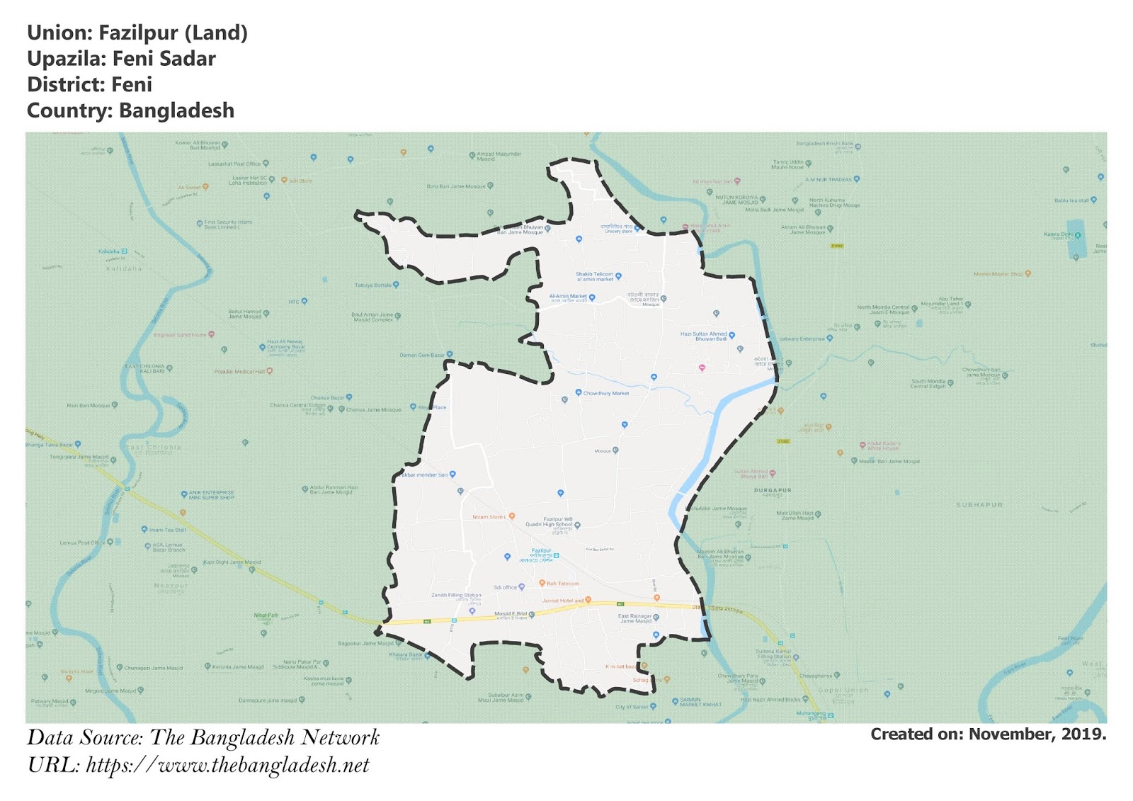 Fazilpur Union, Feni