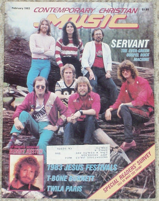 February 1983: Servant/Benny Hester in the cover of CCM Magazine ...