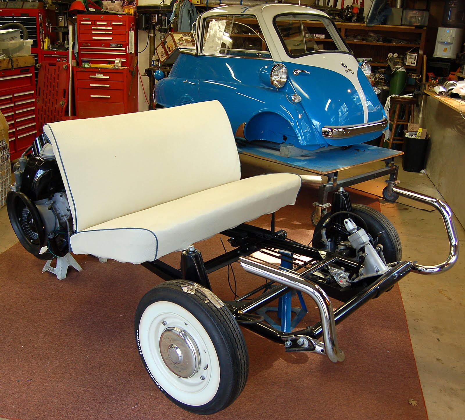 Just A Car Guy: Team Isetta almost finished! July 2011 is the target ...