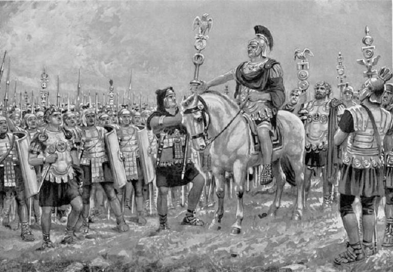 APASIONADOS DEL IMPERIO ROMANO: CAYO MARIO DICE SOBRE EL EJÉRCITO