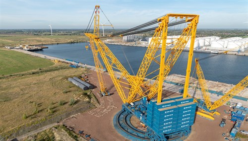 Industrial History: ALE SK350 can lift at least 4000 tons, SGC-250 does ...