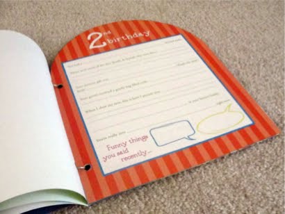 The Pursuit of Happiness: DIY Personalized Birthday Book