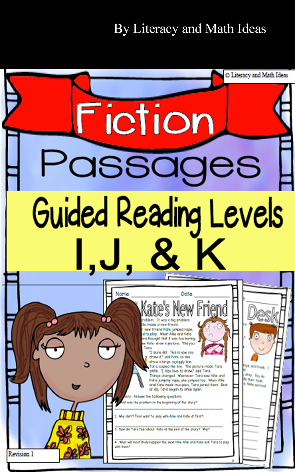 Literacy & Math Ideas: Fiction Passages That Are Organized By Guided ...
